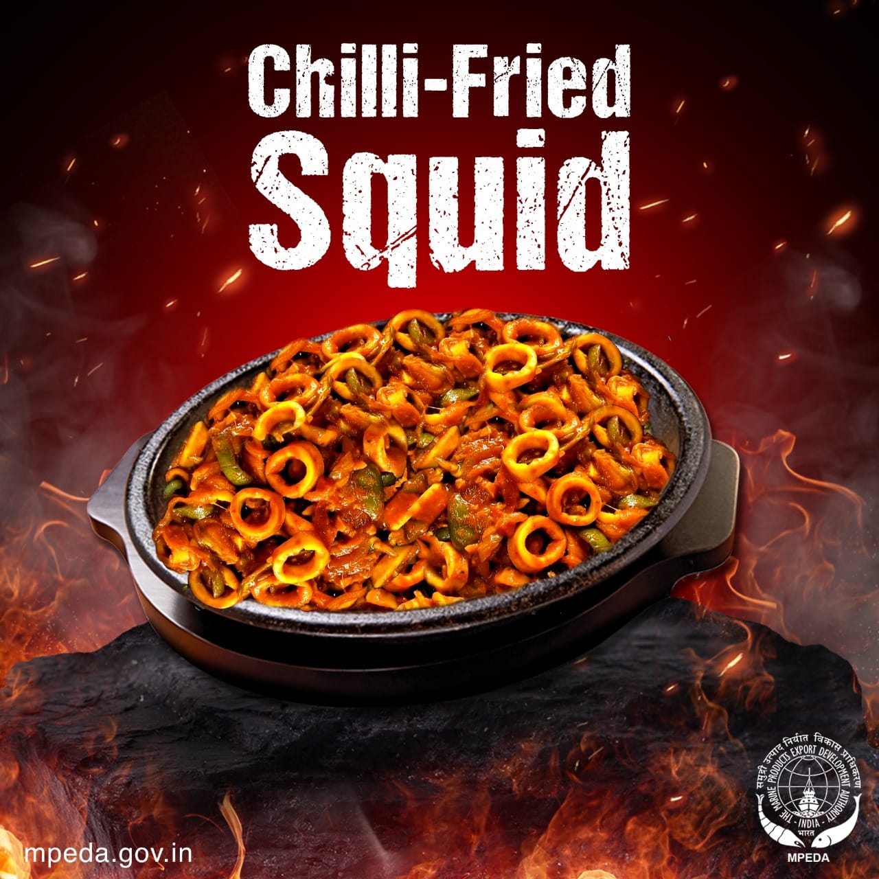 Chilli-Fried Squid – INDIAN SEAFOOD